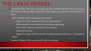 The Linux System PPT