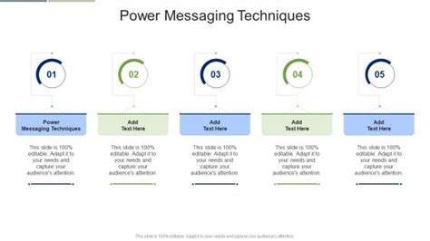 Power Messaging Techniques Powerpoint Presentation And Slides Ppt Sample Slideteam