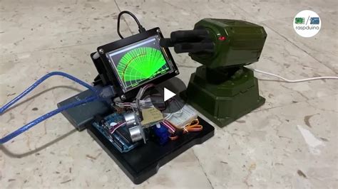 Arduino Arduinoproject Modules System Radar Sensor Motor