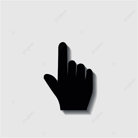 mouse cursor symbol arrow click pointer illustration isolated web aiming button png and