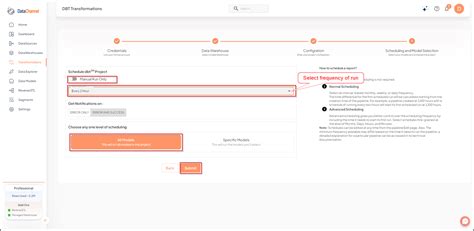 Create Manage Transformations Using Dbt Core Beta Datachannel