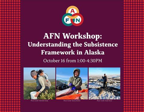 Understanding The Subsistence Framework In Alaska 3000 A Street Suite