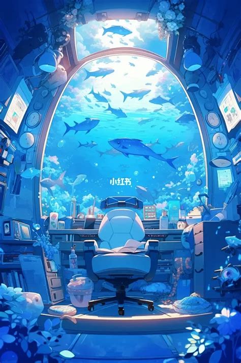 海底梦幻ai插画分享