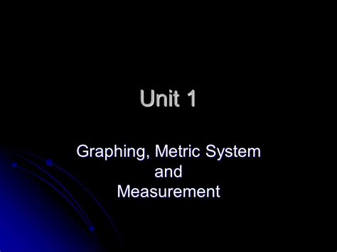 PPT Graphing Metric System PowerPoint Presentation Free To Download Id 77d30e OWRlO