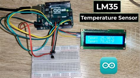 LM Temperature Sensor With Arduino Digital Thermometer