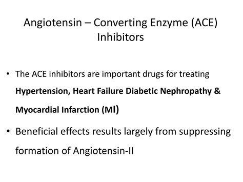 Ace Inhibitors Pptx