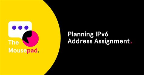Menandmice Planning Ipv6 Address Assignment