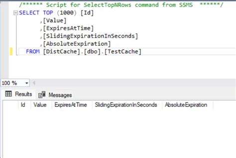 How To Distributed Caching With Sql Server