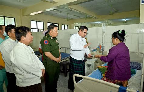 ကချင်ပြည်နယ်ဝန်ကြီးချုပ် မြစ်ကြီးနားတက္ကသိုလ်တွင်ပြုလုပ်သည့် ၂၀၂၄ ခုနှစ် တတိယအကြိမ် မိုးရာသီသစ