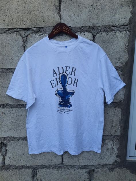 Ader Error Tee As New Luxury Apparel On Carousell