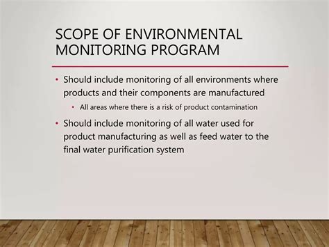 Control On Cleanroom Environmental Monitoring Pharmaceutical Ppt