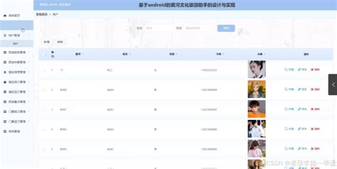 基于nodejsvue基于android的黄河文化旅游助手的设计与实现后（开题程序论文）计算机毕业设计 Csdn博客