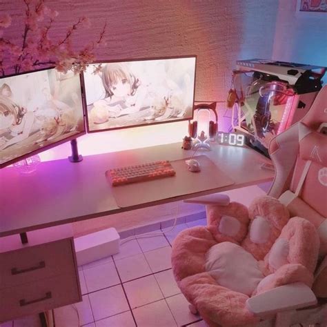 Pink Gamer Girl Game Room Design Gamer Room Decor Gaming Room Setup