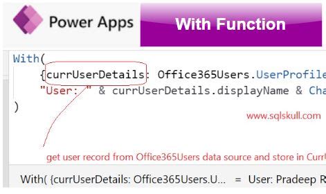 With Function In Power Apps SQL BI Tutorials