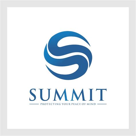 이니셜 S 로고 디자인 프리미엄 벡터