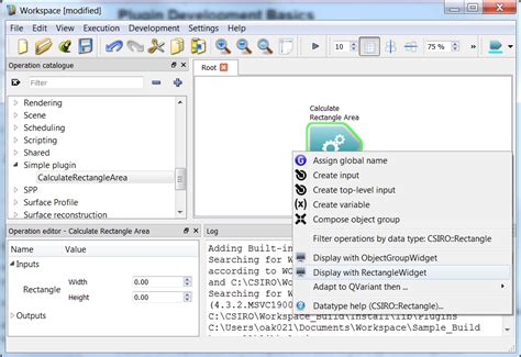 Workspace Writing A Custom Widget
