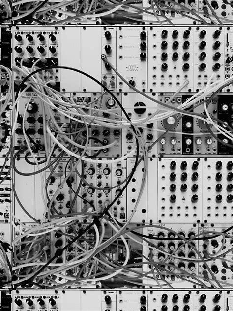 Modular Design Analog Synthesizer T Shirt Modular Design Analog Synthesizer T Shirt