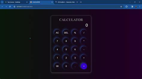 Mohd Aamir On Linkedin Webdev Calculatorproject Gratefultoamansir