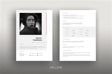 CV Resume Template For MS Word MasterBundles