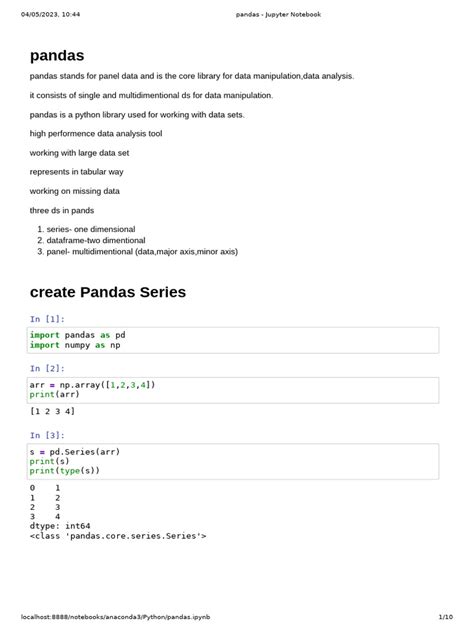 unit2 pandas jupyter notebook pdf statistics data analysis