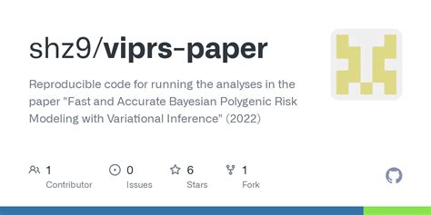 Github Shz9viprs Paper Reproducible Code For Running The Analyses In The Paper Fast And