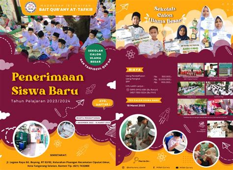 Ppdb Mi Ponpes Bait Qurany At Tafkir