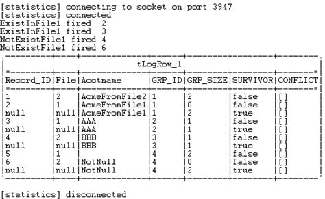 Executing The Job Data Matching With Talend Tools Help