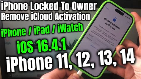 Unlock IOS 16 4 1 Owner Lock Remove ICloud IPhone 14 13 12 11 Activation Bypass YouTube