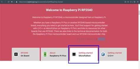 Programming Raspberry Pi Pico With Micropython A Beginners Guide