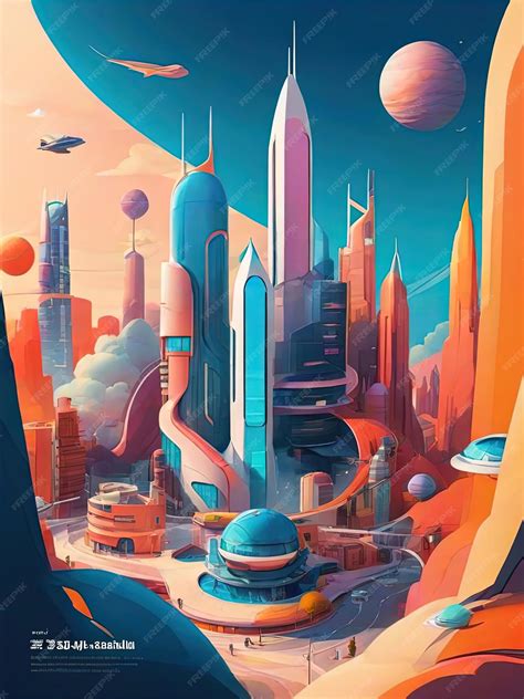 Premium Photo Quantum Utopia A Futuristic City Enhanced By Artificial Intelligence