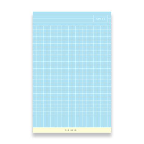 Customizable Grid Notepad AfriMod