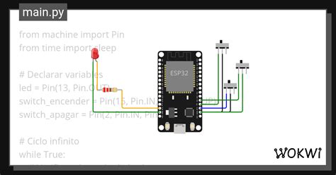 R1 Switches Wokwi ESP32 STM32 Arduino Simulator
