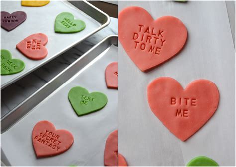 Sexy Conversation Heart Cookies Always Order Dessert