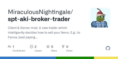 releases · miraculousnightingale spt aki broker trader · github