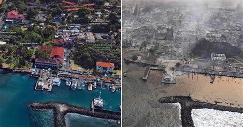 Wildfires Before And After
