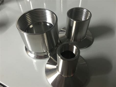不锈钢SUS304 316L食品级卫生级快装内丝卡箍式内螺纹转接头G螺纹 虎窝淘