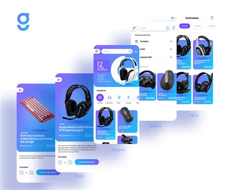 Logi Design UX UI Behance