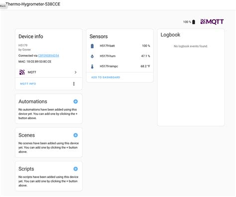 [solved] Govee Wifi Thermometer Hygrometer H5179 Intergration Support Configuration Home