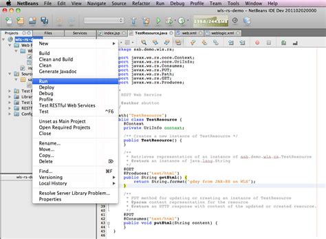 The Buttso Blathers Using Jax Rs With Weblogic Server 1034
