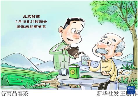 节令之美谷雨19日21时59分谷雨品春茶吃香椿赏牡丹 新华网