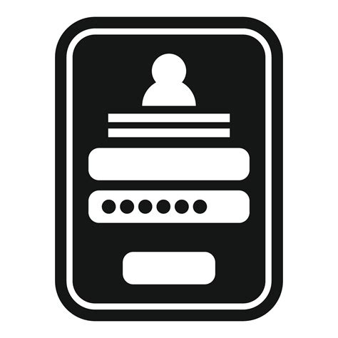 Smartphone Displaying User Profile Interface For Account Login 47043072