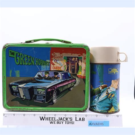 The Green Hornet Metal Lunch Box 1967 King Seeley W Thermos