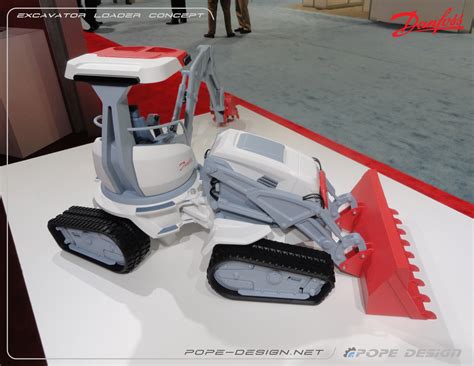 Danfoss Concept Backhoe Behance