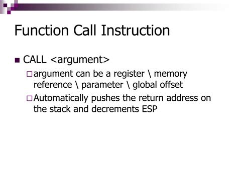 Ppt X86 Assembly Language Powerpoint Presentation Free Download Id616388