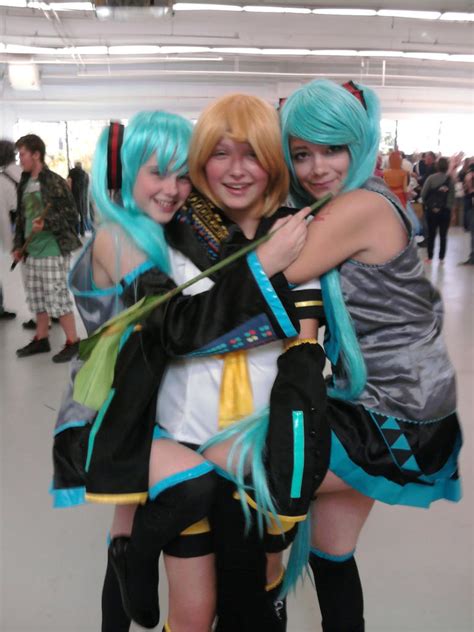 Miku X Len X Miku By Pockyboxxproductions On Deviantart