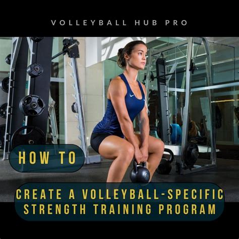 How To Create A Volleyball Specific Strength Training Program Volleyball Hub Pro