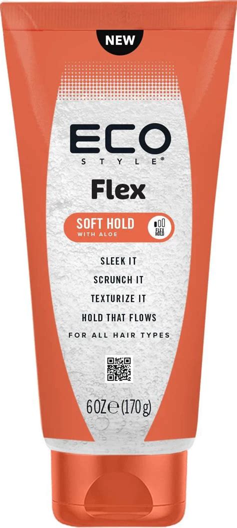 Eco Style Flex Soft Hold Styling Gel With Aloe 6 Oz 170 G Elevate Styles