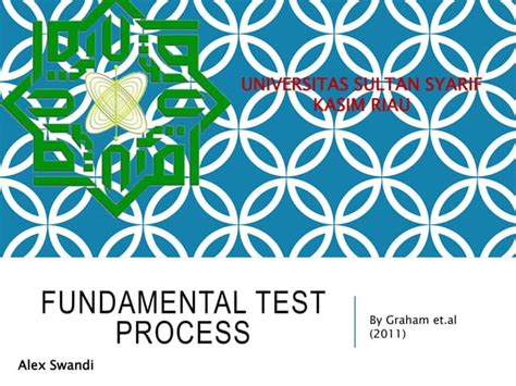Fundamental Test Process Pptx Standardized Testing Educational
