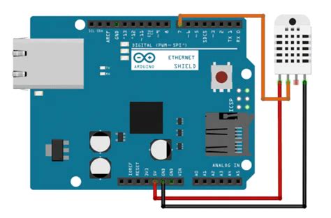 Membaca Data Sensor Dht22 Dengan Arduino Ethernet Web Server Sinau Programming