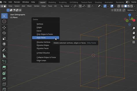 Modeling How To Connect Vertices Without Creating Faces Blender Stack Exchange